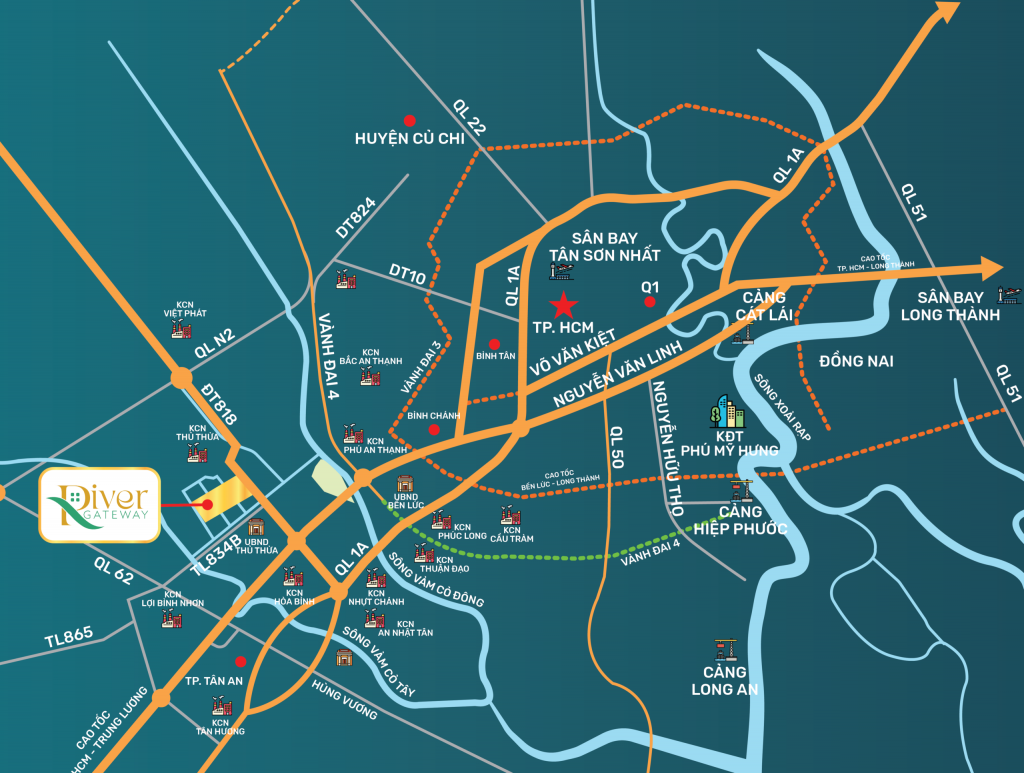 Top 5 lý do nên đầu tư vào dự án River Gateway ! - River Gateway Thủ Thừa
